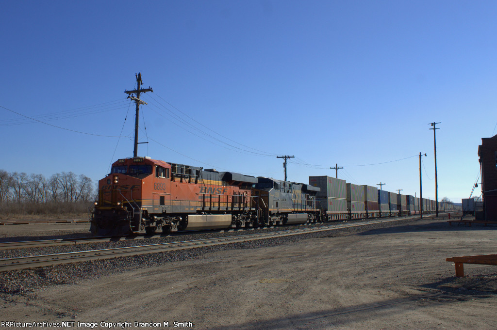 BNSF 6893 West
